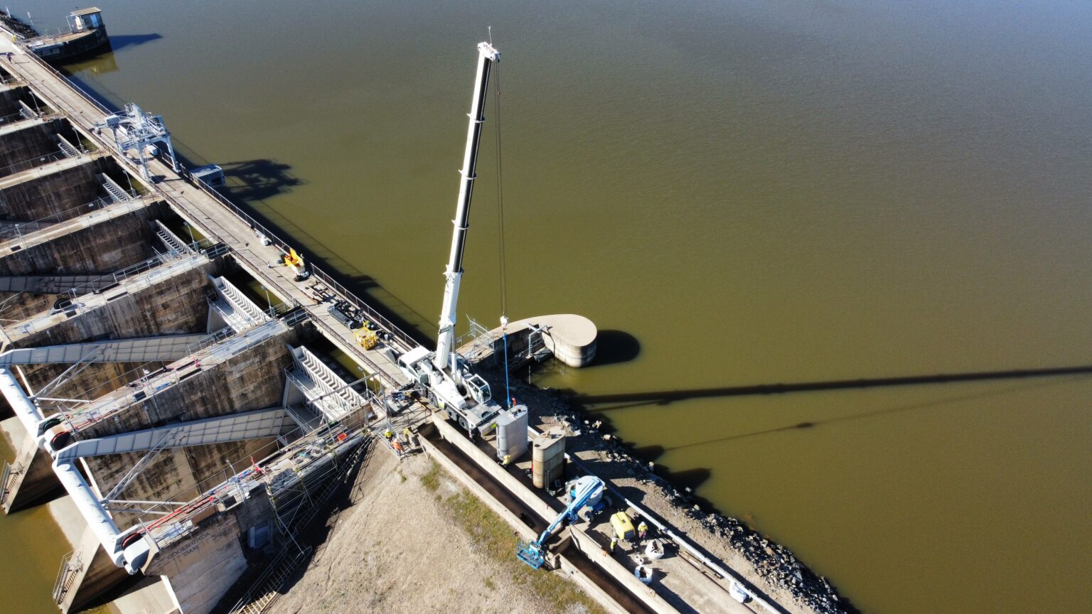 Coolmunda Dam works to improve reliability in weather events – Sunwater