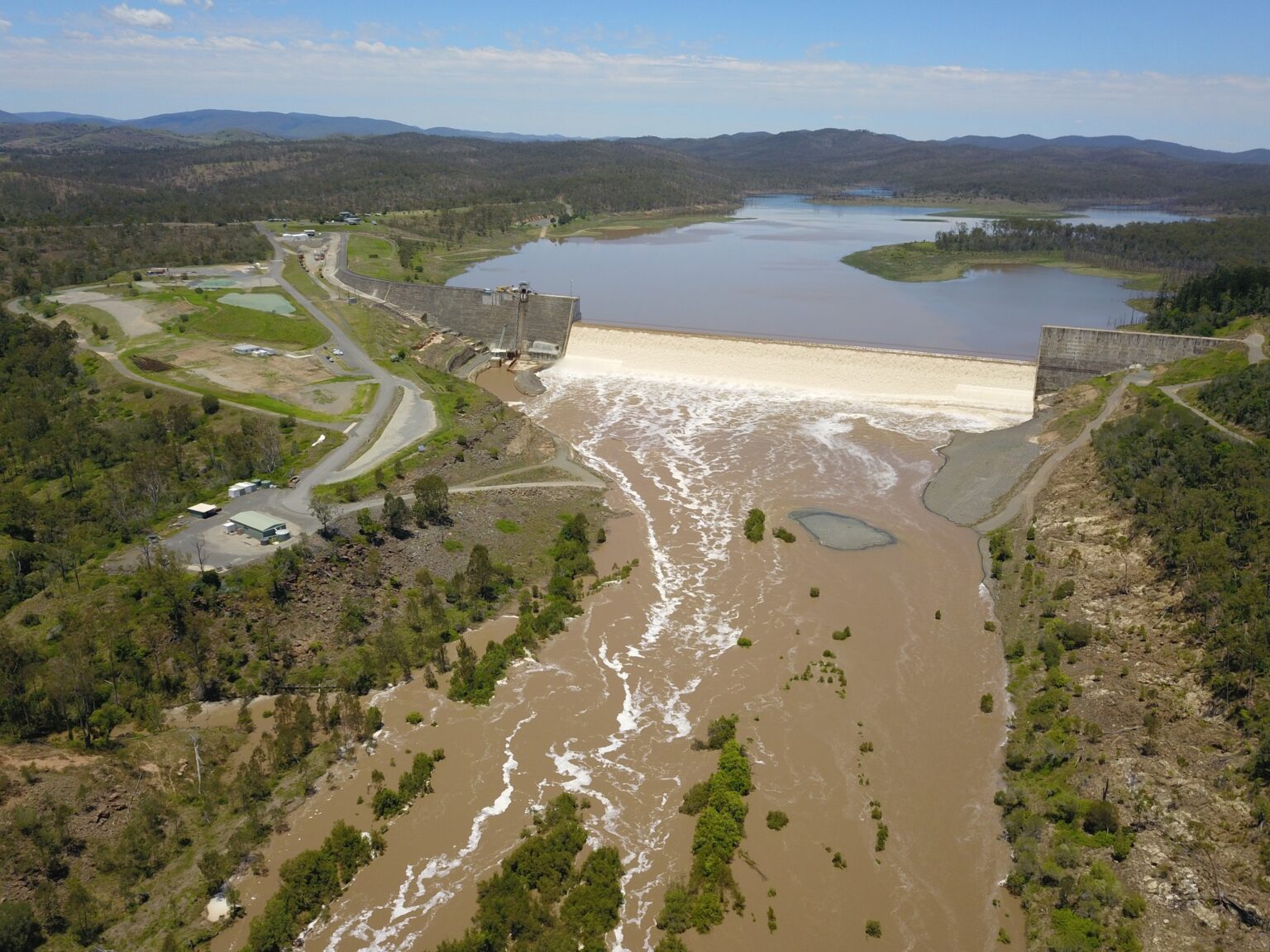 WATCH AND ACT | Paradise Dam spill increasing – Sunwater